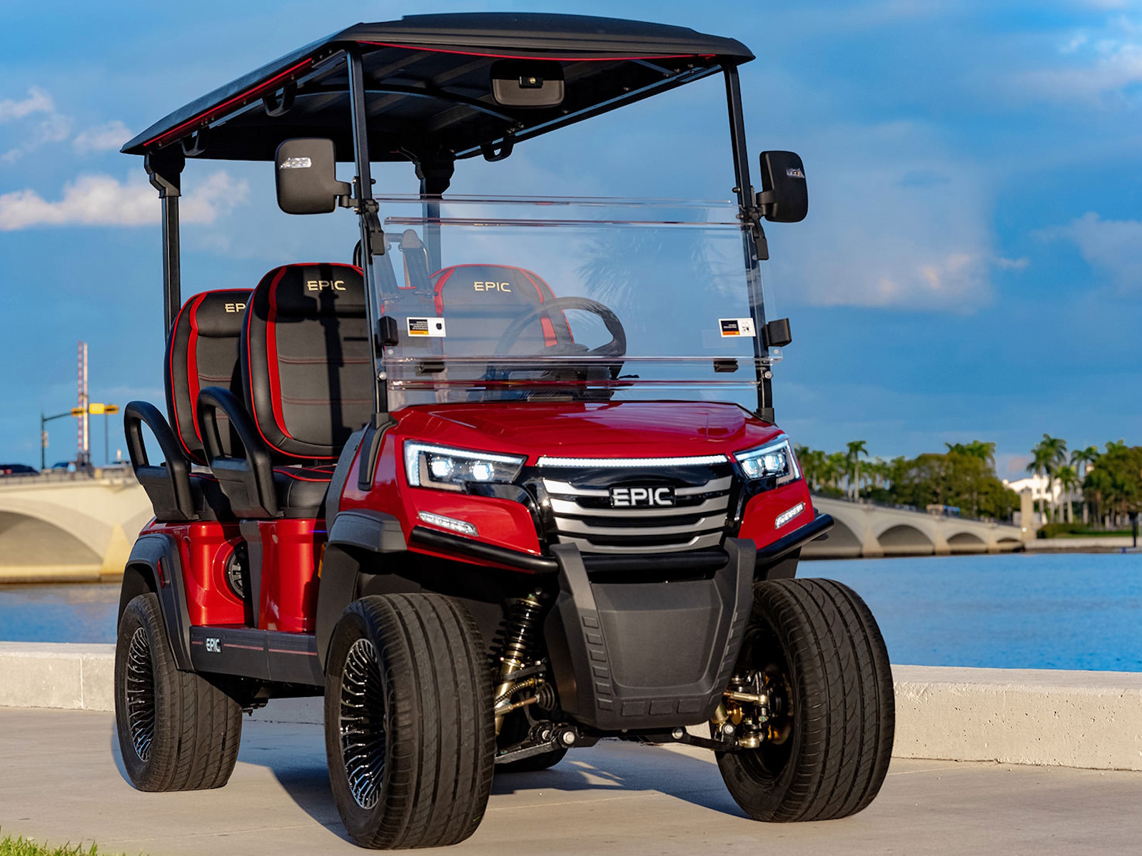 2026-ICON-EV-EPIC-E40FX-Metallic-Cherry | La Crescent, MN | Golf Carts ...
